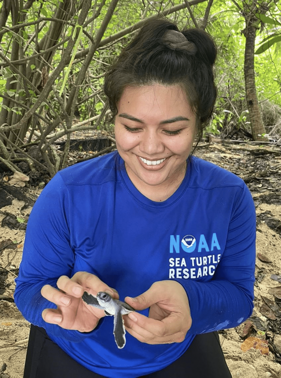 An interview Josefa “Sefa” Muñoz, a sea turtle biologist and Ph.D ...